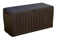 Keter Marvel Plus 71 Gallon Storage Box - Brown