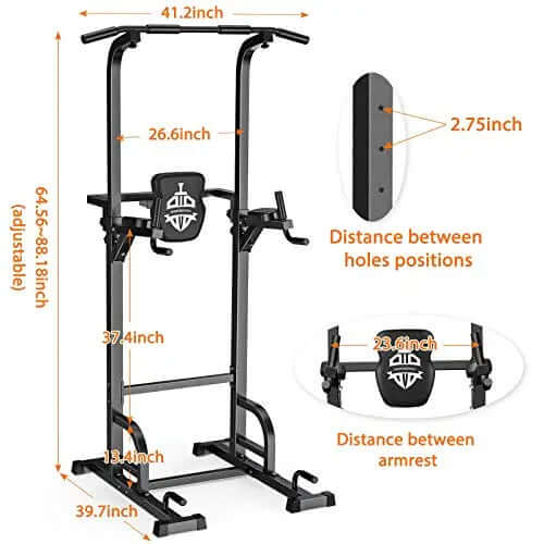 Sportsroyals Power Tower Dip Station | Strength Training